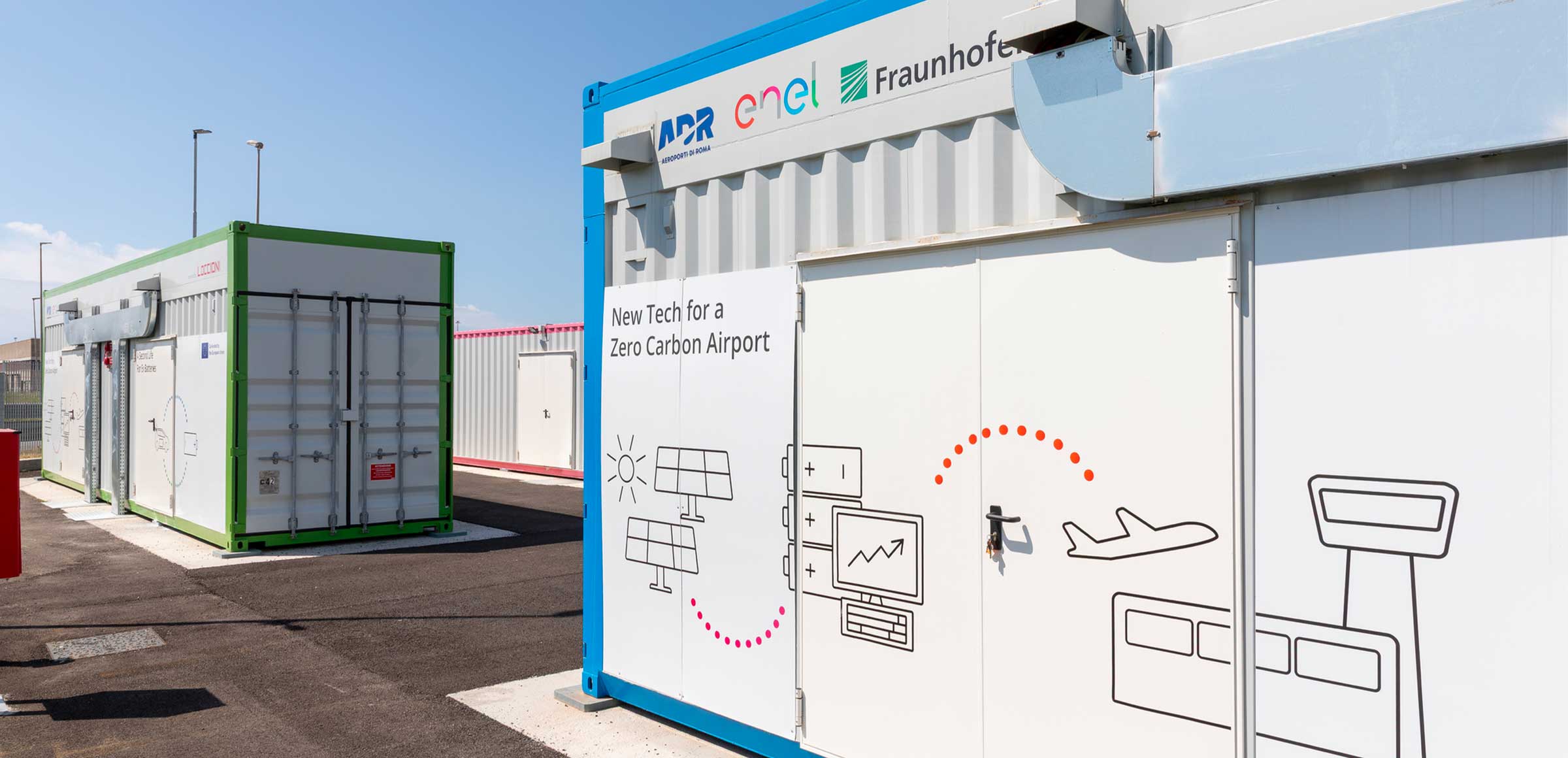 Impianto Pioneer per l’accumulo di energia a Fiumicino