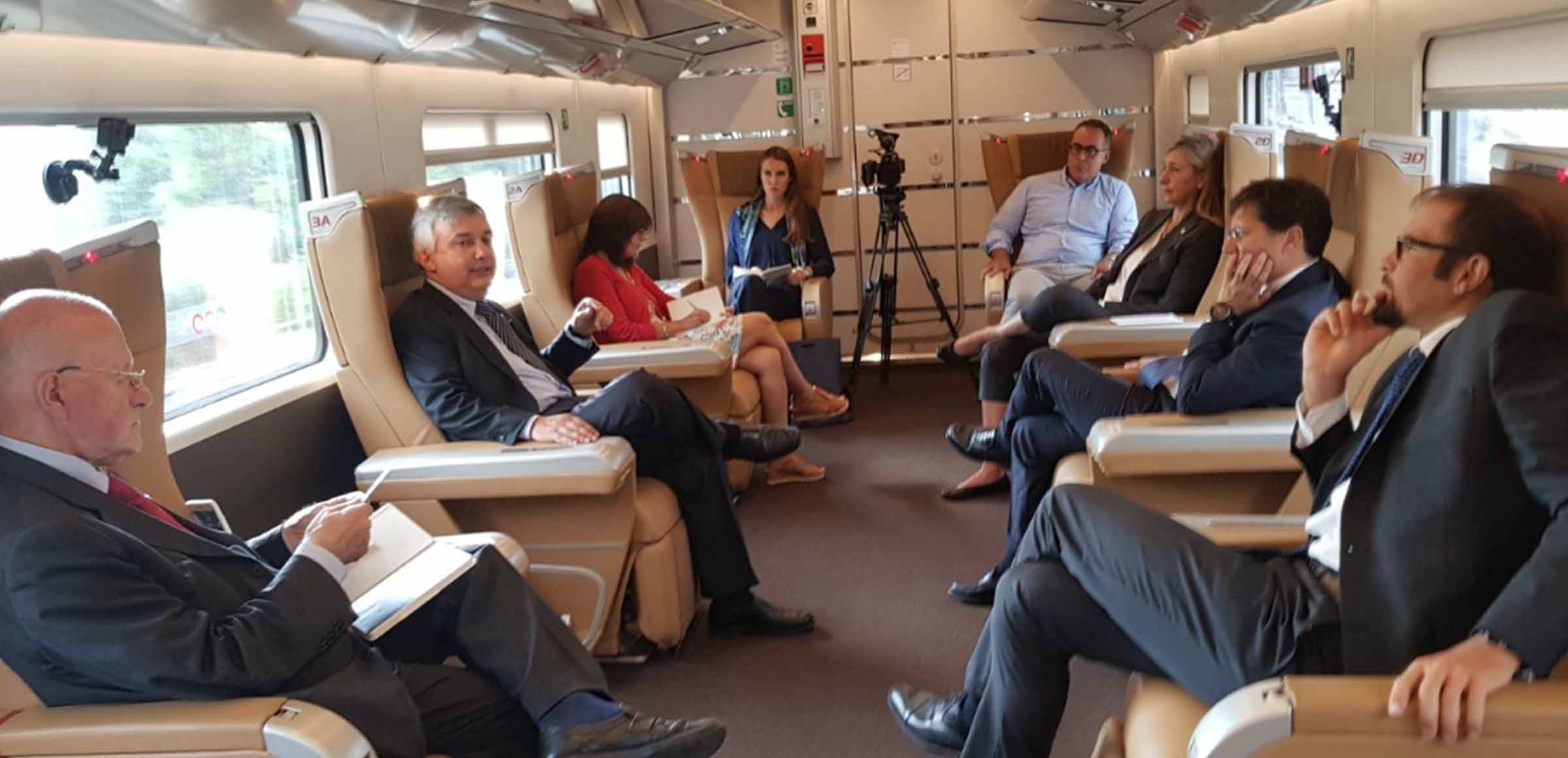 Enel, cultura e formazione sul Frecciarossa