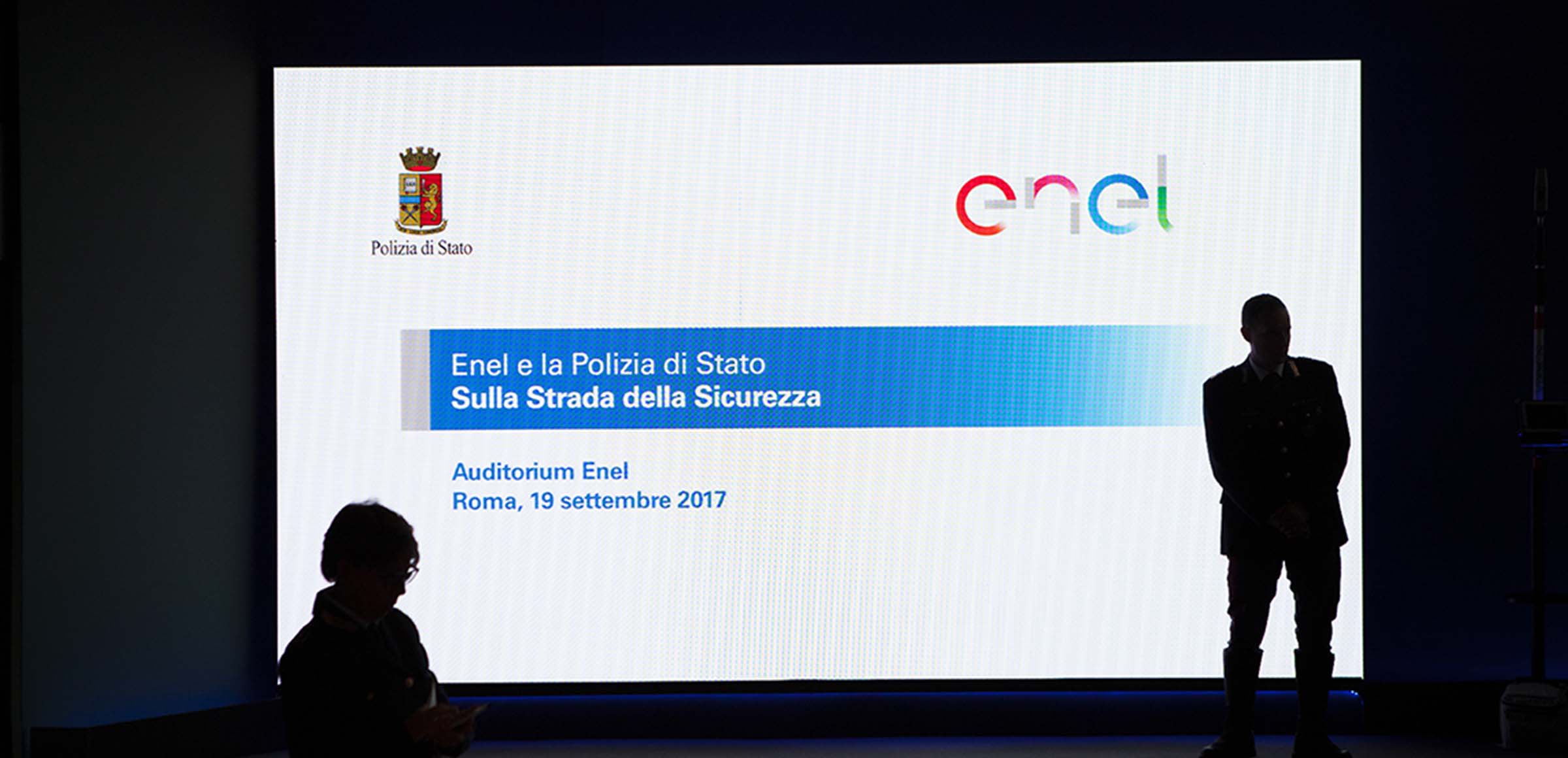 On the road to safety, Enel and the Police for prevention